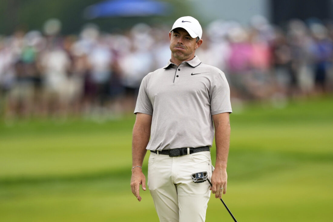 Rory McIlroy shakes off rust, Jake Knapp shares lead at Scottish Open ...